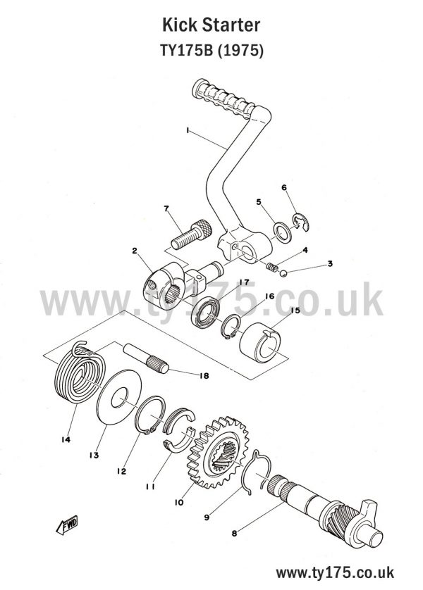 KICK STARTER (TY175B)