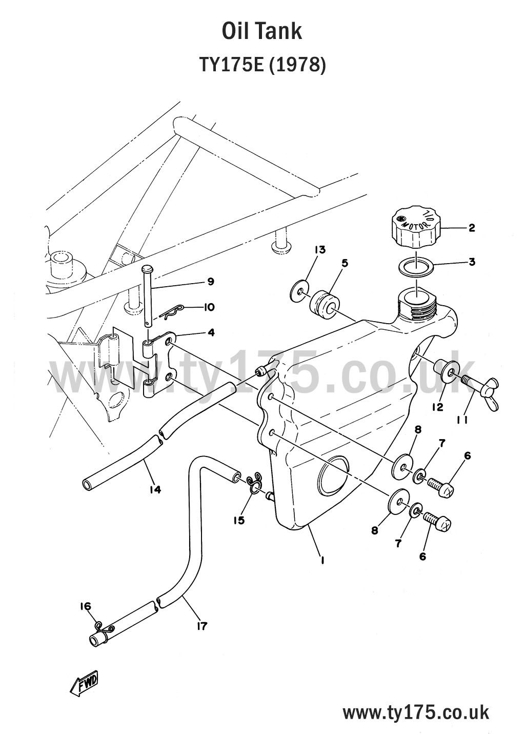 OIL TANK (TY175E)