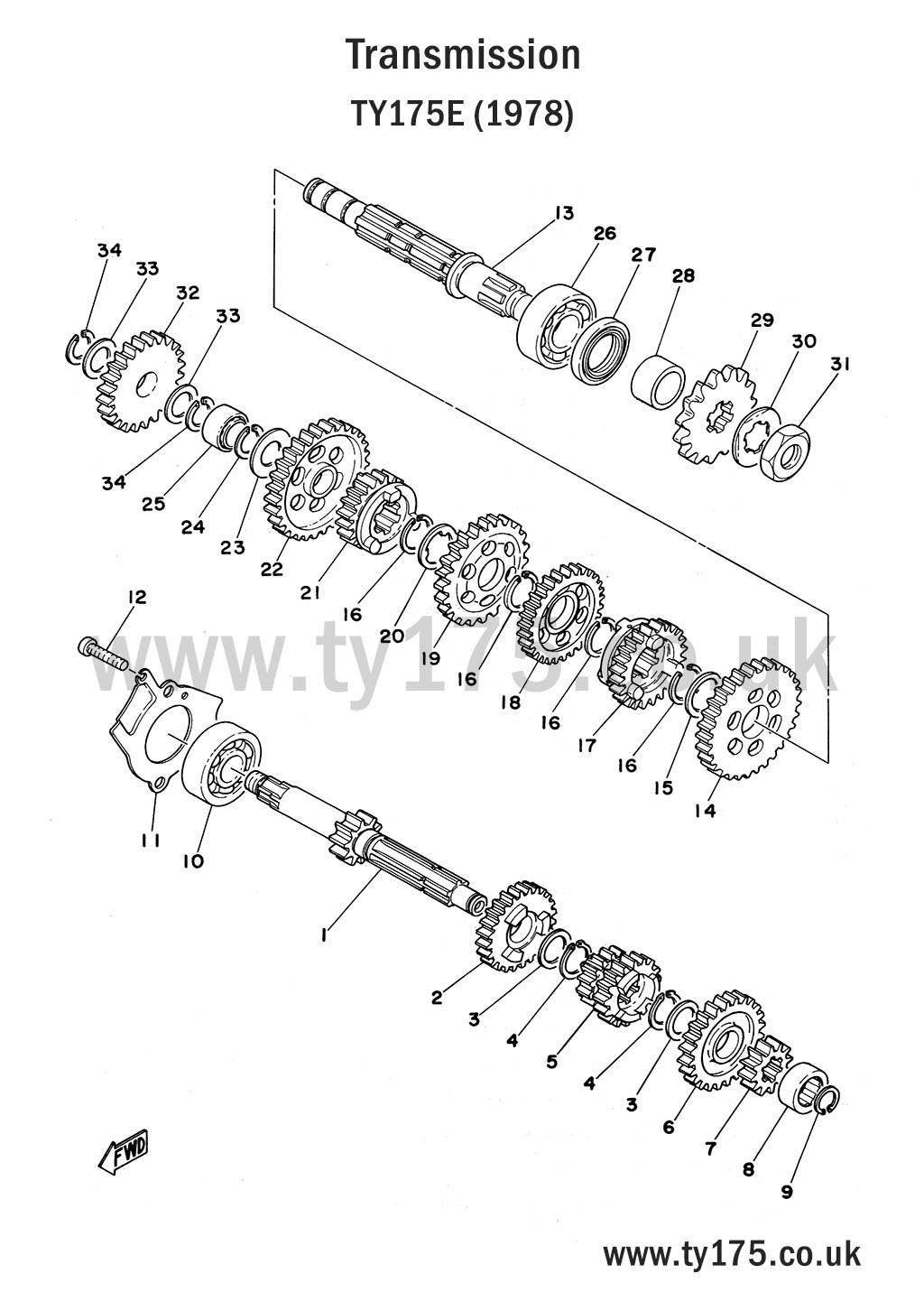 TRANSMISSION (TY175E)